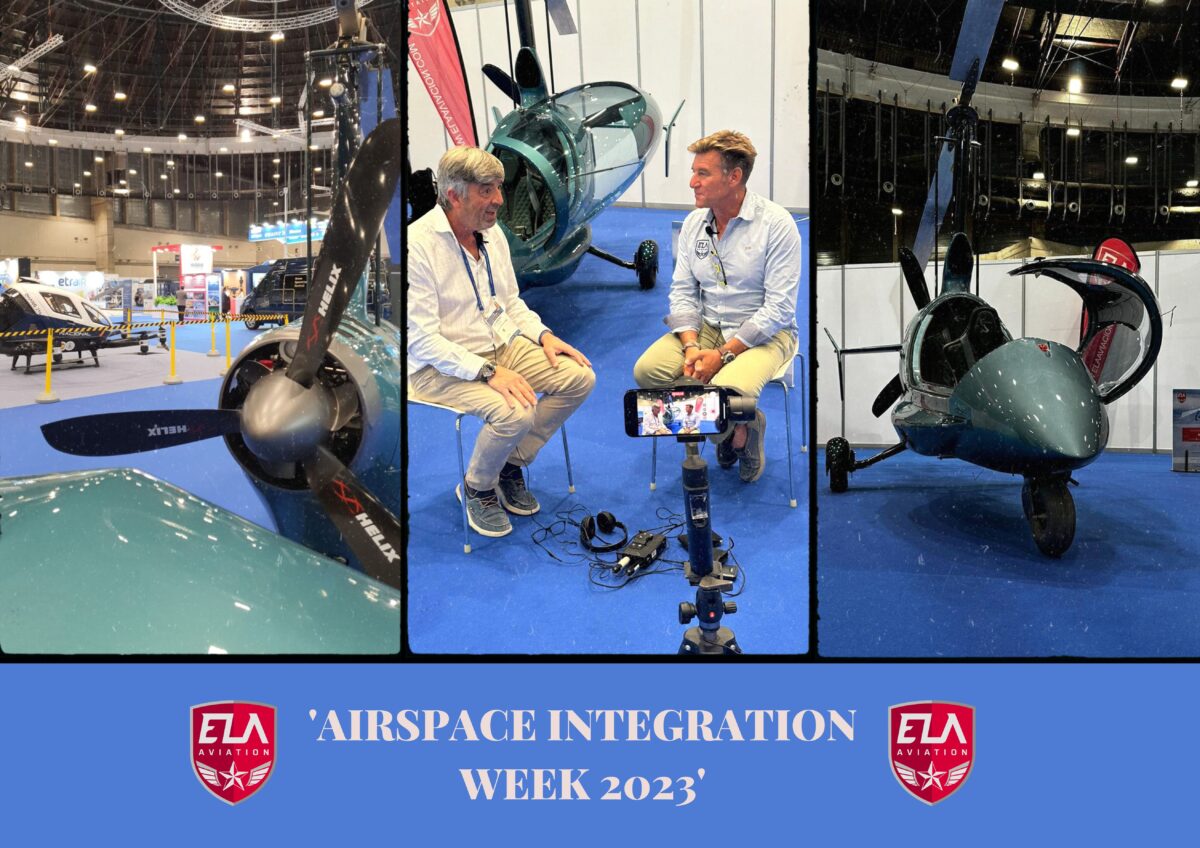 "ELA Aviación Shines at Madrid's 'Airspace Integration Week' with ...